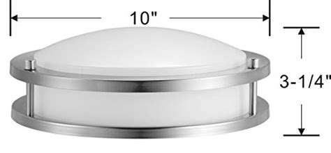 Cloudy Bay Led Flush Mount Ceiling Light Inch W W Equivalent Dimmable Lm K Cool