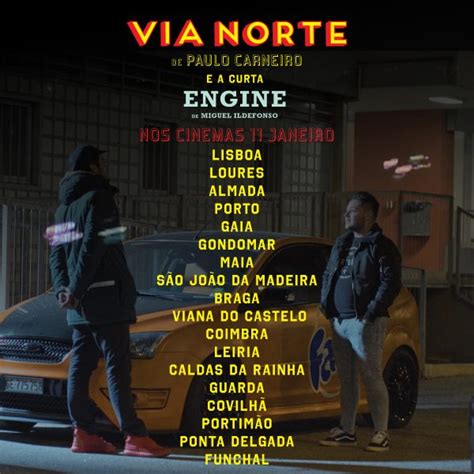 “via Norte” De Paulo Carneiro Estreia Em Mais De 15 Cidades Portuguesas