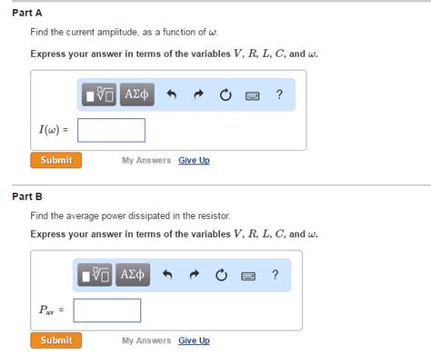 solved an l r c series circuit is connected to an ac source