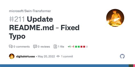 Update Readmemd Fixed Typo By Digitalvirtuoso · Pull Request 211