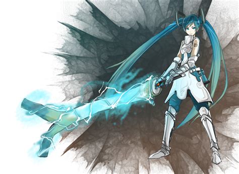 Hatsune Miku Leek Wallpaper
