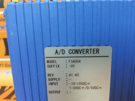yokogawa，f3ad04 0v，f3ad04 ov，a d，converter，module