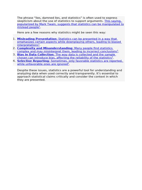 Statistics Lecture 1 Pdf