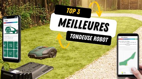 TOP 3 Des Meilleures Tondeuses Robot 2025 YouTube