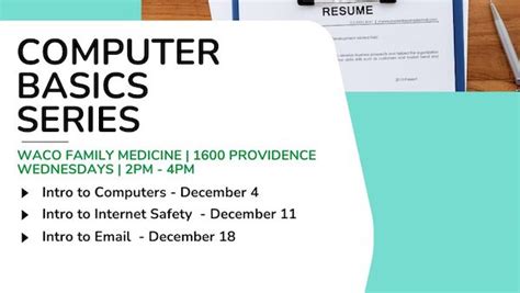 Computer Basics Series Intro To Internet Safety Waco Insider