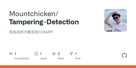 Github Mountchickentampering Detection 改良后的图像篡改检测app