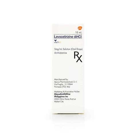 Xyzal Oral Drops 10ml