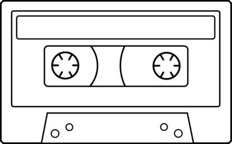 Cassette Tape Drawing Free Download On Clipartmag