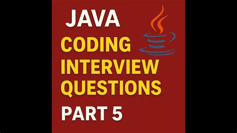 2025 Java Coding Interview Questions Part 5 Convert Roman Numbers To Digits Youtube
