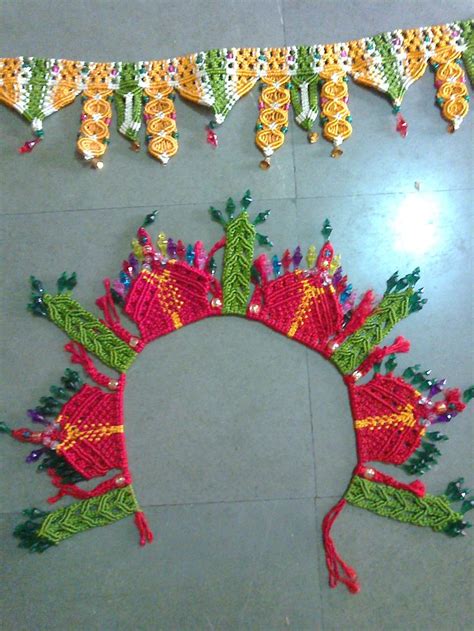 its handmade toran macrame toran designs macrame toran macrame wall