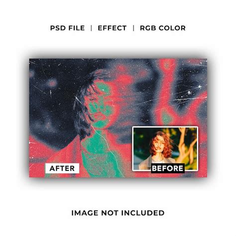 Premium Psd Gradient Map Color Blur Photo Effect