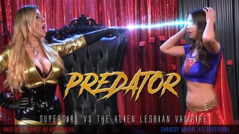 Predator Supergirl Vs Alien Lesbian Vampire Queen Energy Draining