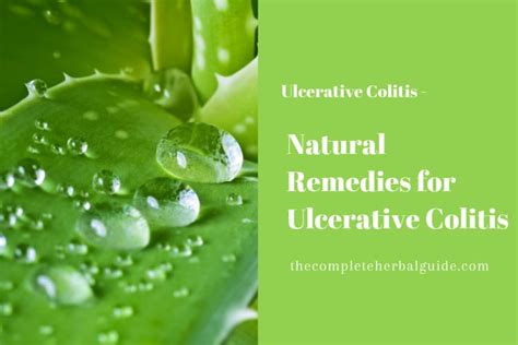 Natural Remedies For Ulcerative Colitis