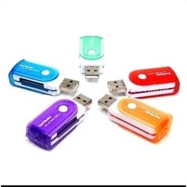 Jual USB Card Reader All IN One Multi Memory 4 Slot Multi Converter To Flashdisk Shopee