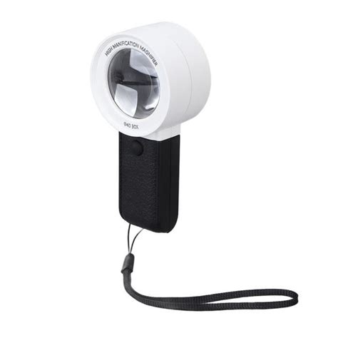Loupe éclairée portative AKOZON Grossissement 30X 3 lumières LED