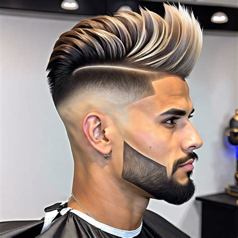 15 Ideas For Fohawk Fade Short Hair Burst Of Style