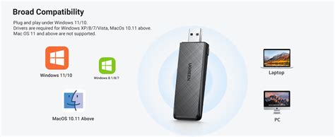 UGREEN AC Dual Band Wireless USB Adapter CM Brighttech Networks Kenya