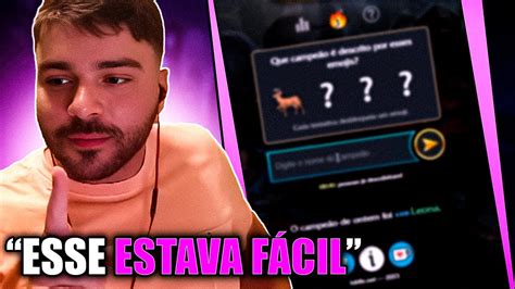 FINALMENTE O MINERVA PENSOU LOLDLE 7 TERMO DE LOL YouTube