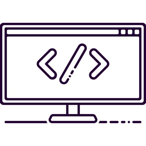 Computer Pc Desktop Coding Programming Code Program Icon