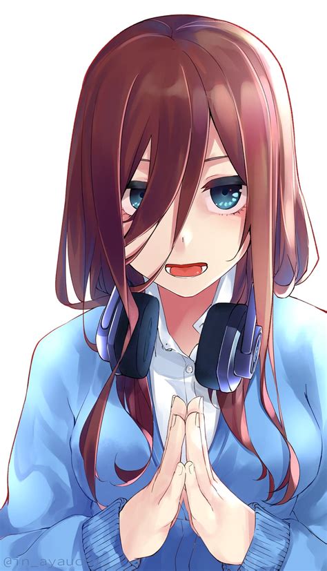 Nakano Miku Go Toubun No Hanayome Drawn By Ayauchi Danbooru