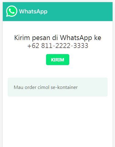 GitHub Ewwink WhatsApp Generator Kostum Halaman Web Untuk Link Ke Chat WhatsApp