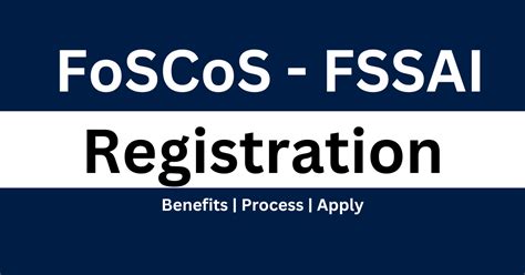 Foscos Fssai License Registration