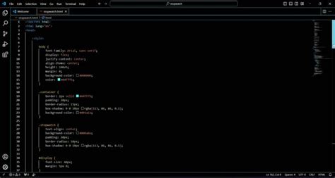 Rajalaxmi Kr On Linkedin Prodigyinfotech Stopwatch Webdevelopment Internship
