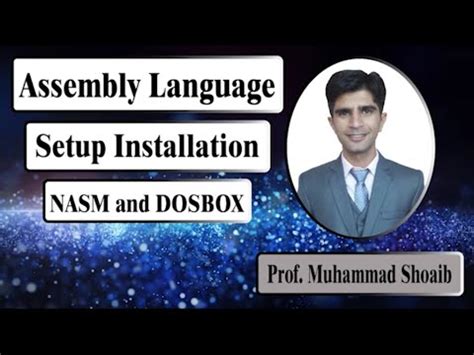 Assembly Language Setup Installation NASM And DOSBOX YouTube