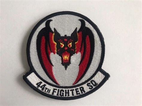 44th Fighter Squadron Pilots Patch Kadena Ab Okinawa F 15cd