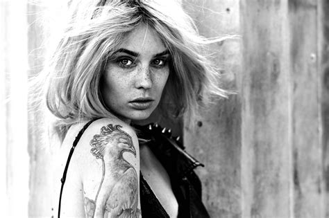Freckles Monochrome Women Face Hd Wallpaper Rare Gallery