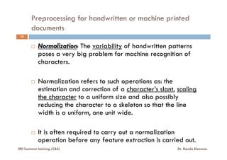 What Is Pattern Recognition Lecture 5 Of 6 PPT