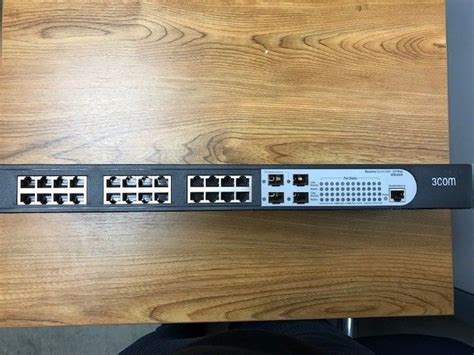 3com Baseline Switch 2924 Sfp Plus 3cblsg24 24 Port Switch For Sale in ...