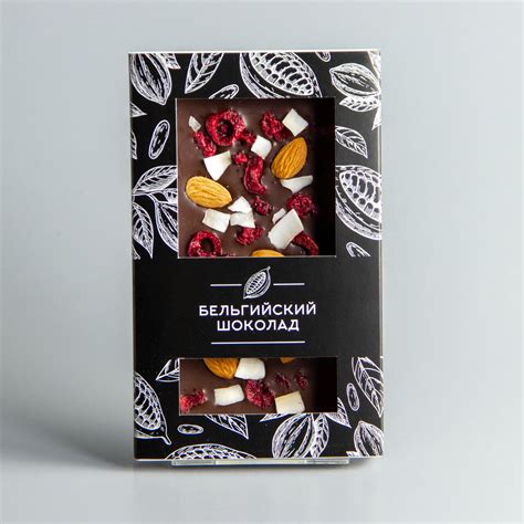 Тёмный шоколад с вишней миндалем и кокосом 11