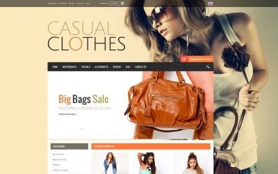 Stylish Sunglasses Store ZenCart Template TemplateMonster