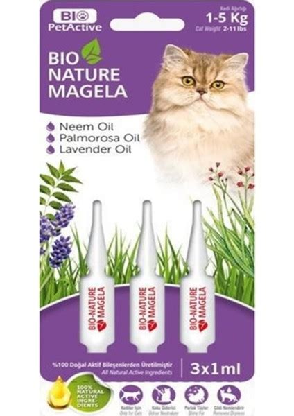 Bio PetActive Bio Nature Kedi Bit Pire Kene Parazit Tüy ve Fiyatı Yorum