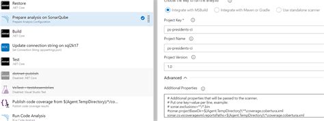 Sonarqube Not Showing Dotnet Coverage Analysis Nor Unit Tests Metrics