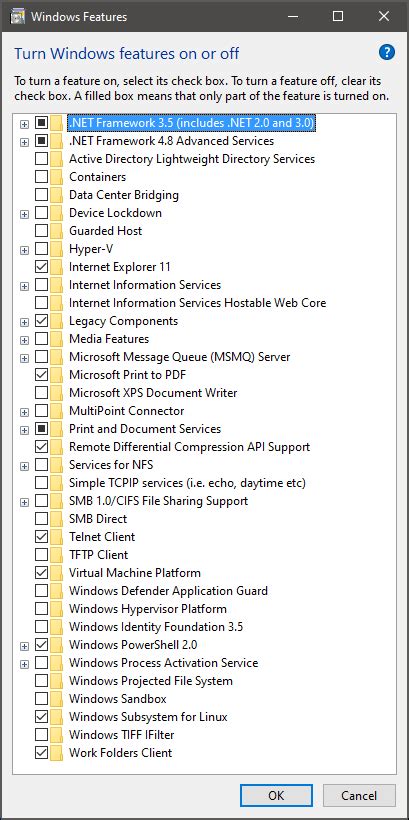 Install WSL2 On 18363 Fails Despite Official Docs Say It Should Work