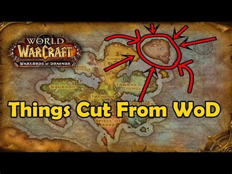 Warlords Of Draenor Map Nagrand