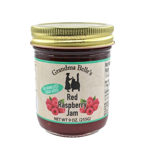 No Sugar Added Seedless Red Raspberry Jam Lil Turtles