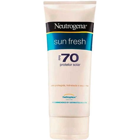 Protetor Solar Facial Neutrogena Sun Fresh Fps70 200ml Dor Mais Saúde