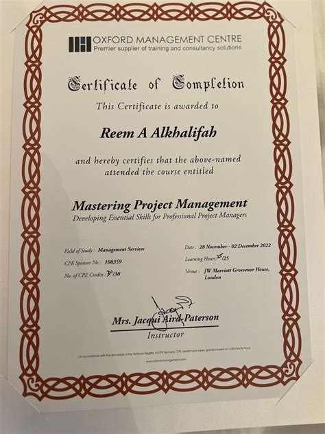Reem Alkhalifah Pmp® On Linkedin Projectmanagement Experience