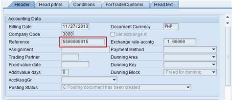 Reference Field On Billing Document Header Tab Sap Community
