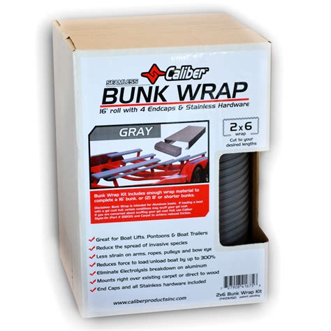 Caliber Bunk Wrap Kit Roll With Endcaps X Wrap Gray Overton S