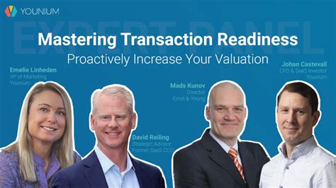 Younium On Linkedin Mastering Transaction Readiness Proactively Increase Your Valuation