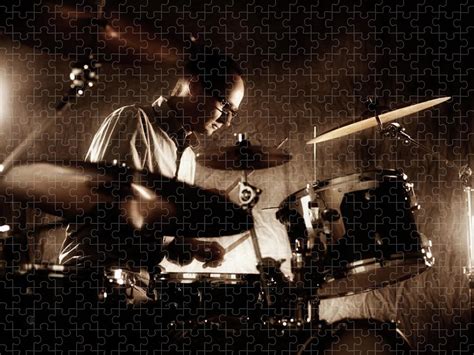 Drummer Jigsaw Puzzle By Donald Gruener
