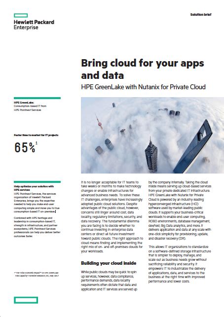 Nutanix Hpe Power Of Choice Assets Think Solutions