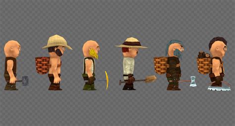 2d Fantasy Characters Sprites