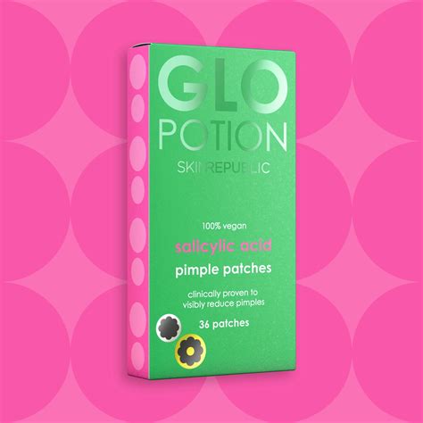 Glopotion Salicylic Acid Pimple Patch 36 Patches Clinically Proven