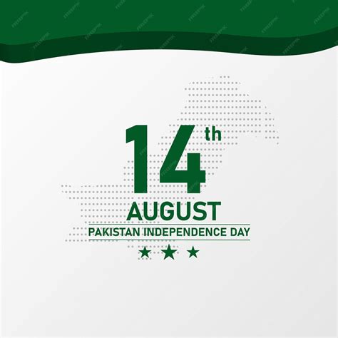 Premium Vector Pakistan Independence Day 14th August Post For Social