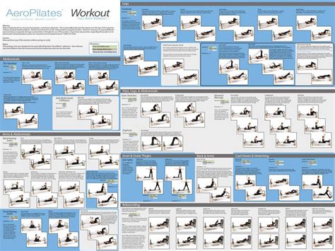 Printable Pilates Reformer Exercises Chart Free Printable Word Searches